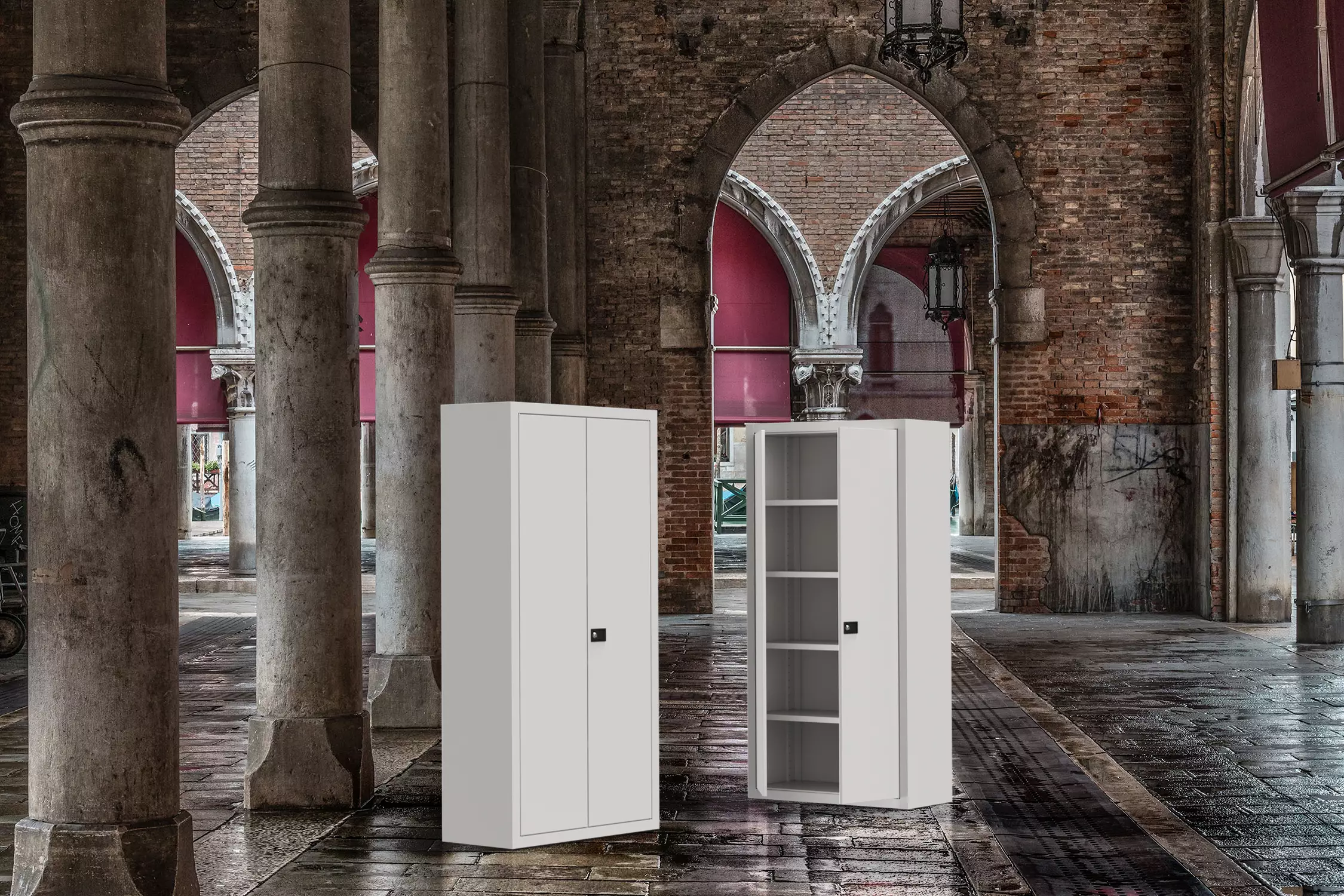 ARMECO - Arredamenti metallici Corti - Armadi metallici e banchi da lavoro